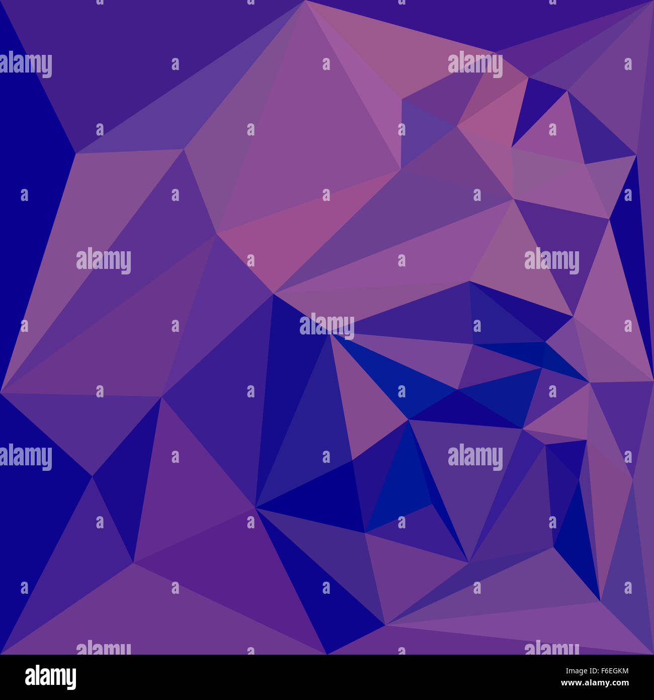 Low polygon style illustration of a han purple abstract geometric ...