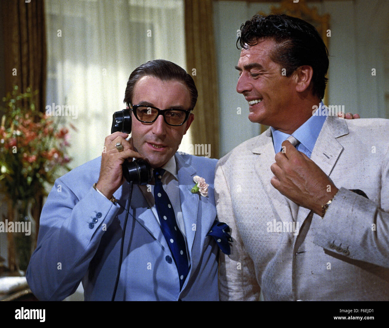 Sep 08, 1966; Rome, Italy; PETER SELLERS (left) as Aldo Vanucci ...