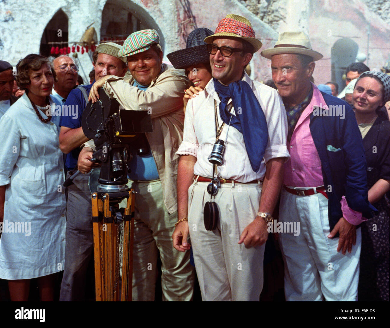 Sep 08, 1966; Rome, Italy; PETER SELLERS (second in from right) as Aldo ...
