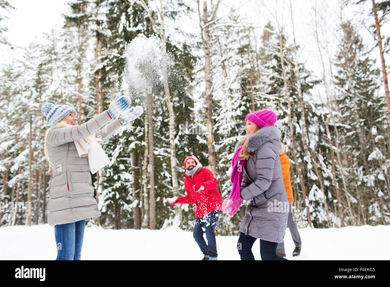 Group winter hi-res stock photography and images - Alamy