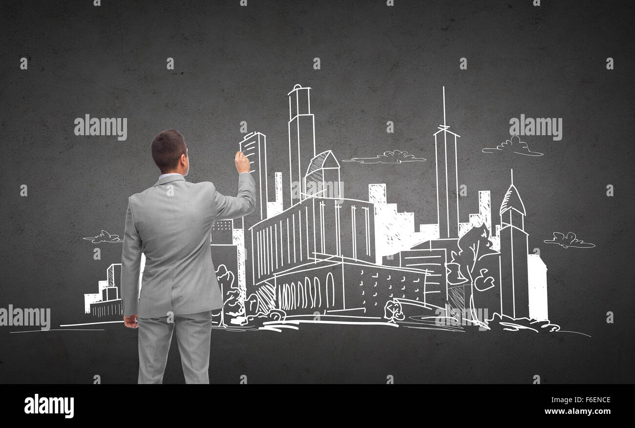 City sketch hi-res stock photography and images - Alamy