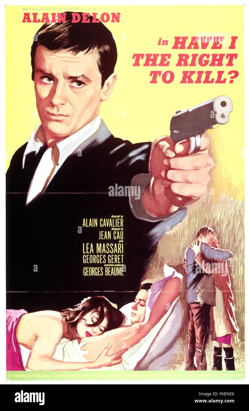 RELEASE DATE: 1965. MOVIE TITLE: Have I The Right To Kill. STUDIO: CitZ ...