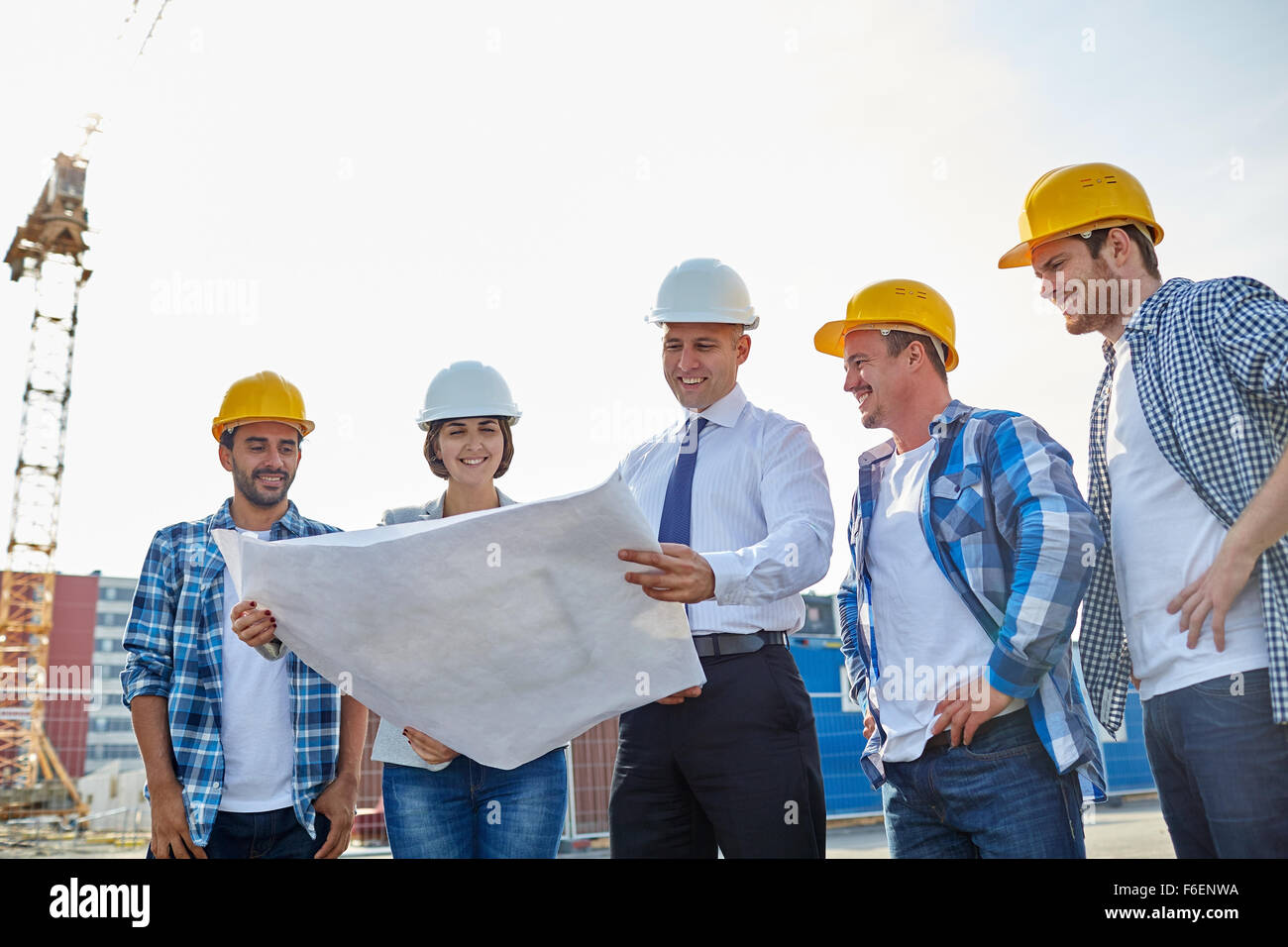 People Working Construction