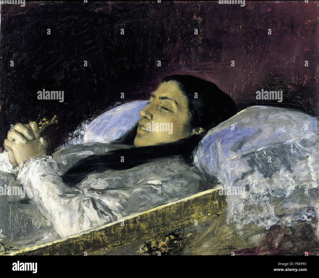 Miss del castillo on her deathbed hi-res stock photography and images ...