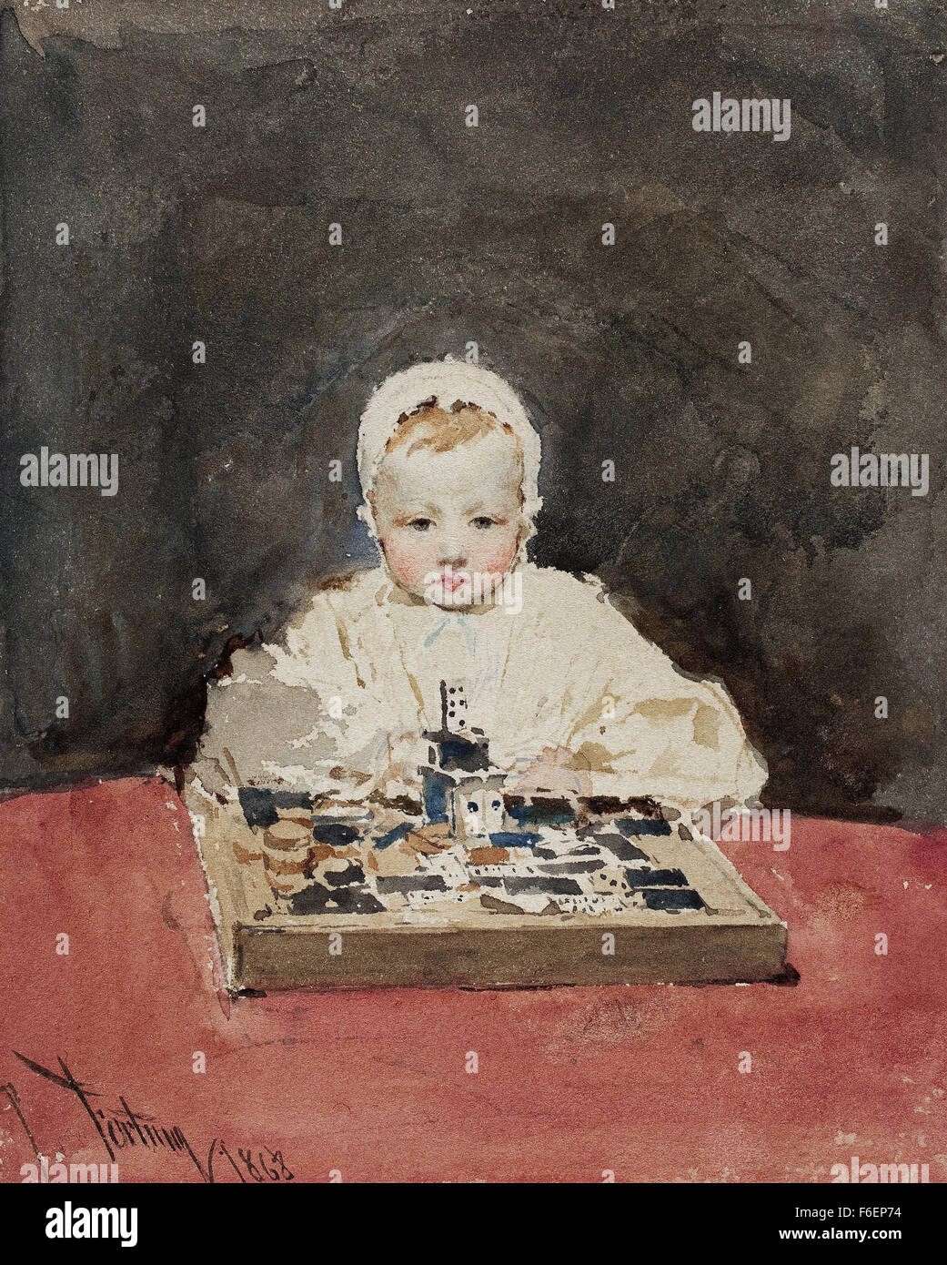 Marià Fortuny - María Teresa de Madrazo Stock Photo - Alamy