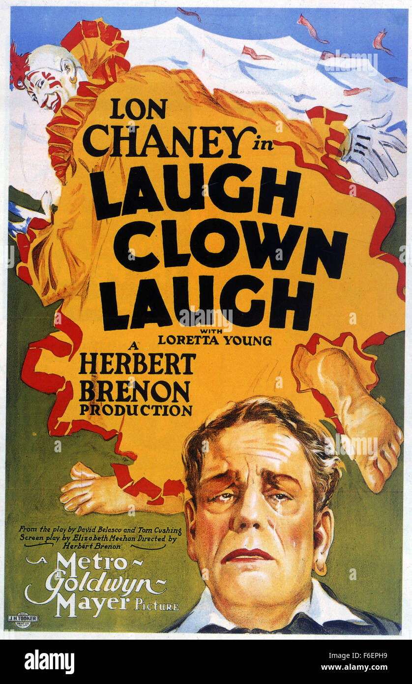 RELEASE DATE: April 14, 1928. MOVIE TITLE: Laugh Clown Laugh. STUDIO ...