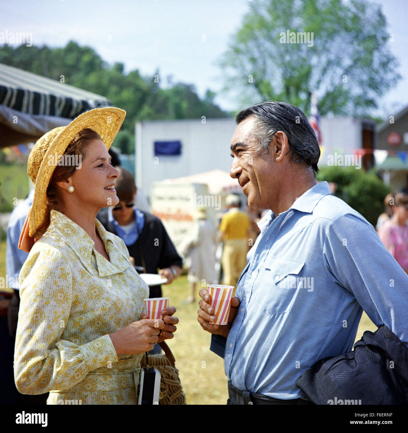 Jun 17, 1970; Cades Cove, TN, USA; INGRID BERGMAN as Libby Meredith and ...