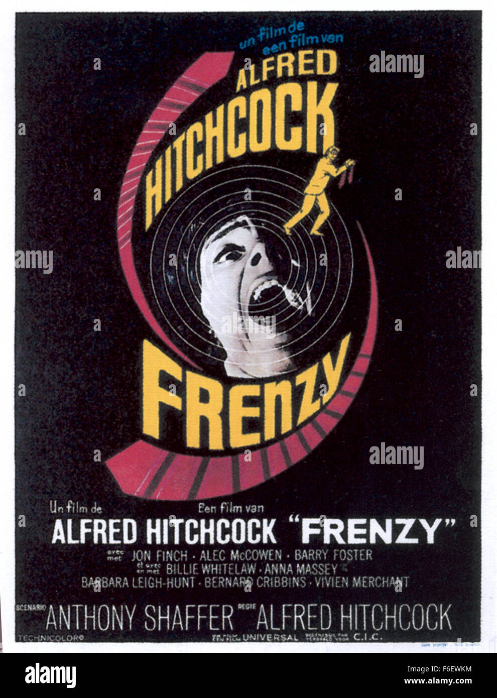 RELEASE DATE: June 21, 1972. MOVIE TITLE: Frenzy. STUDIO: Universal ...