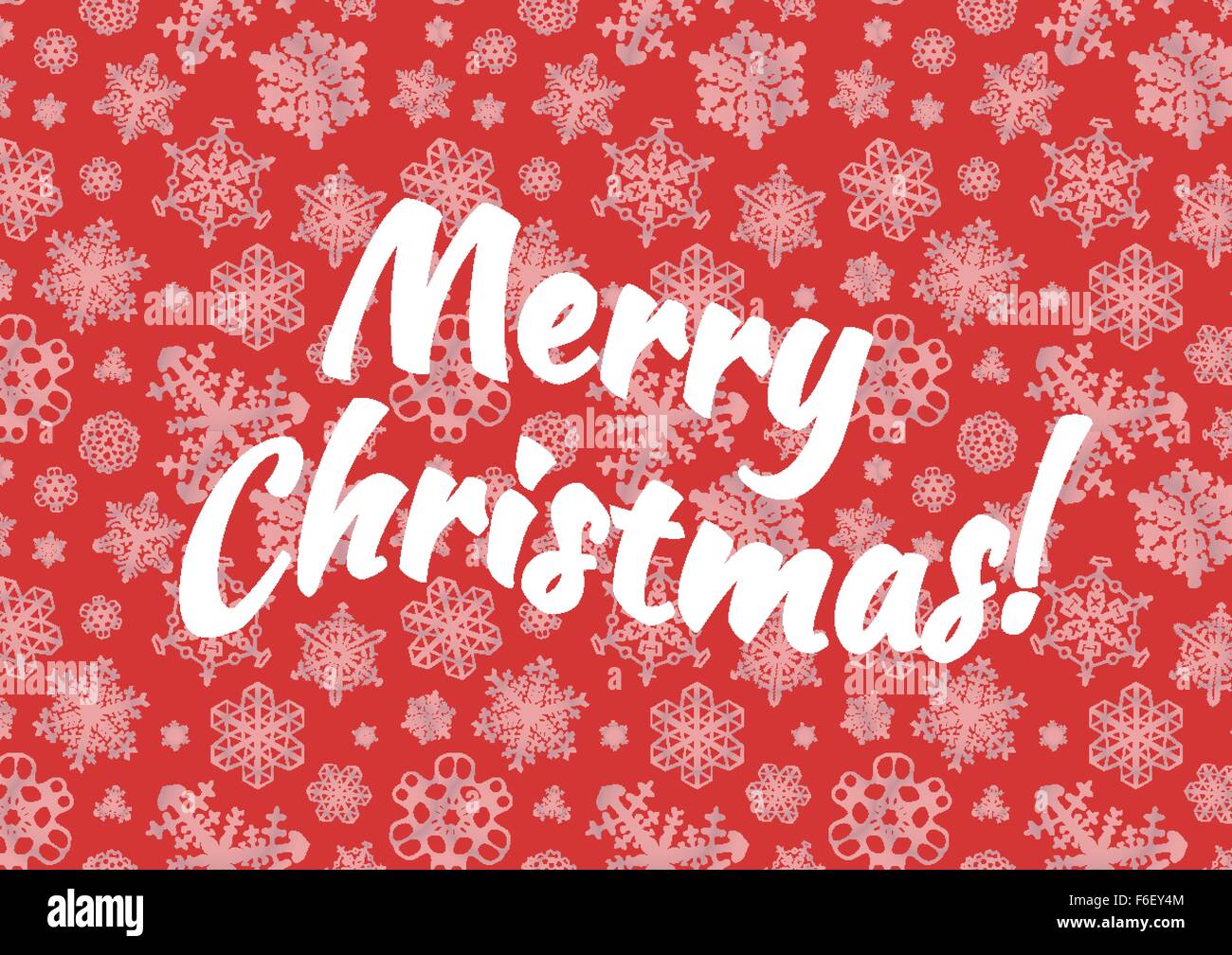 Congratulations merry christmas on red Stock Vector Images - Alamy
