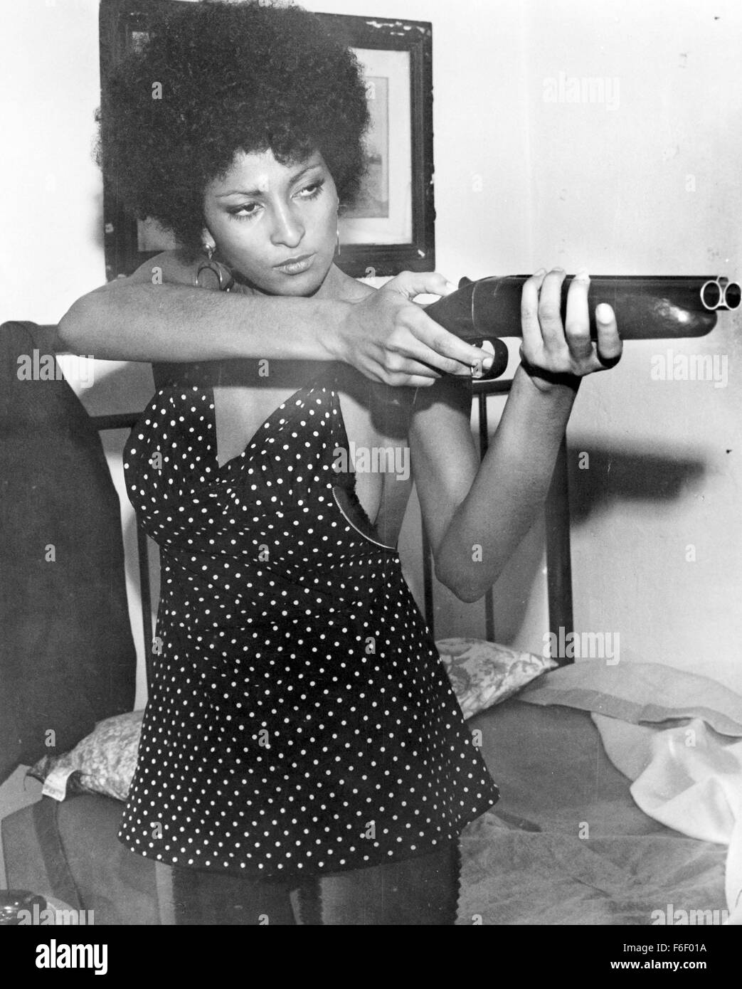 Jun 13, 1973; Los Angeles, CA, USA; Actress PAM GRIER stars as Coffy in ...