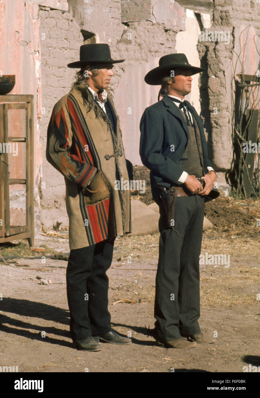 Jul 12, 1973; Durango, MEXICO; Actors JAMES COBURN as Sheriff Patrick ...