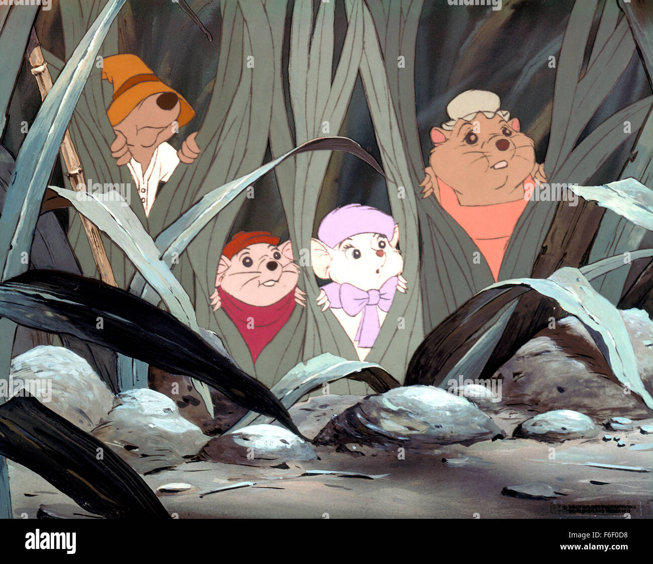 Jul 22, 1977; Los Angeles, CA, USA; A scene from 'The Rescuers ...