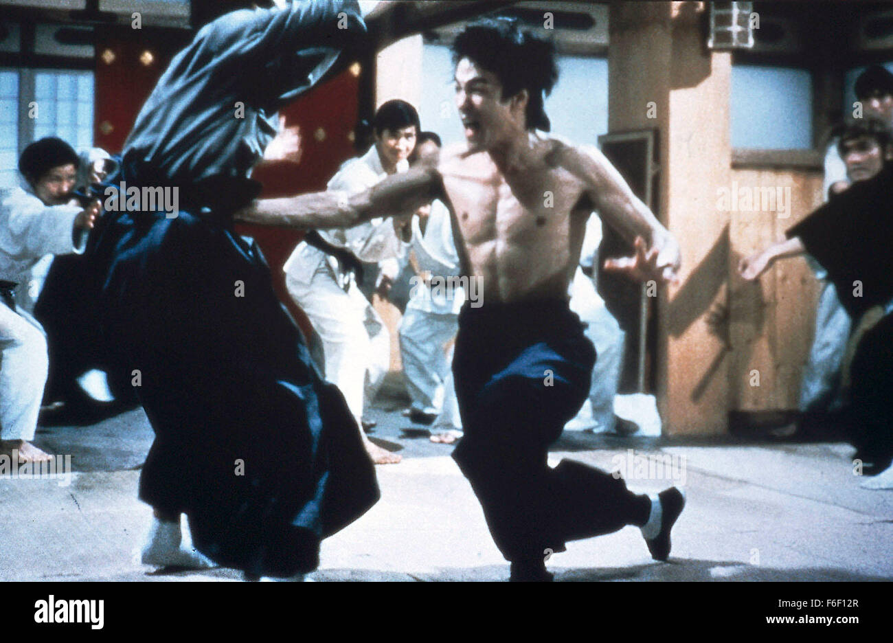 Oct 03, 1971; Hong Kong, CHINA; Legendary martial arts actor BRUCE LEE ...