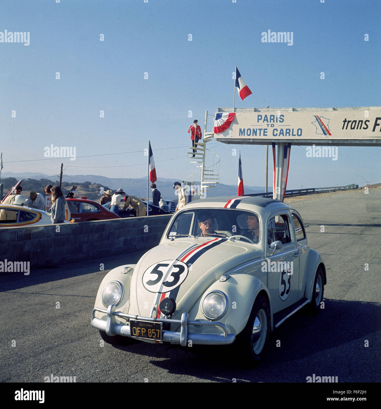 Jun 24, 1977; Monterey, CA, USA; Scene from the family adventure/comedy 'Herbie Goes to Monte ...