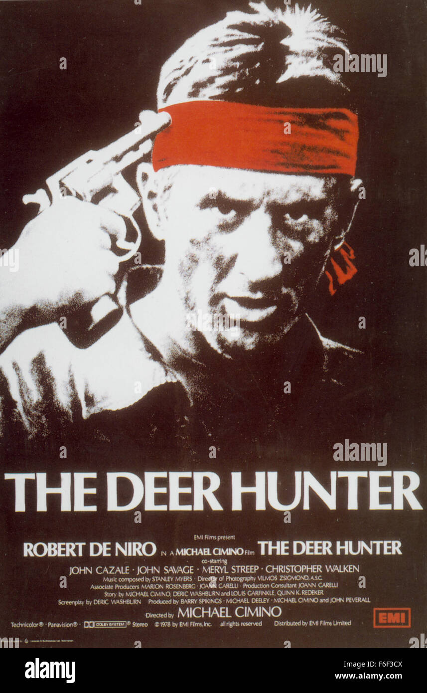 RELEASE DATE: Dec 08, 1978. MOVIE TITLE: The Deer Hunter. STUDIO ...