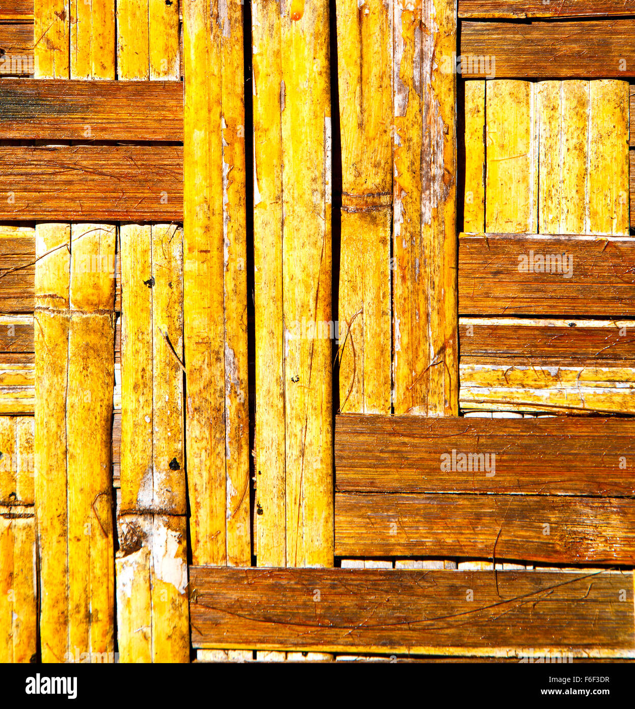 thailand abstract cross bamboo in the temple kho phangan bay asia and ...