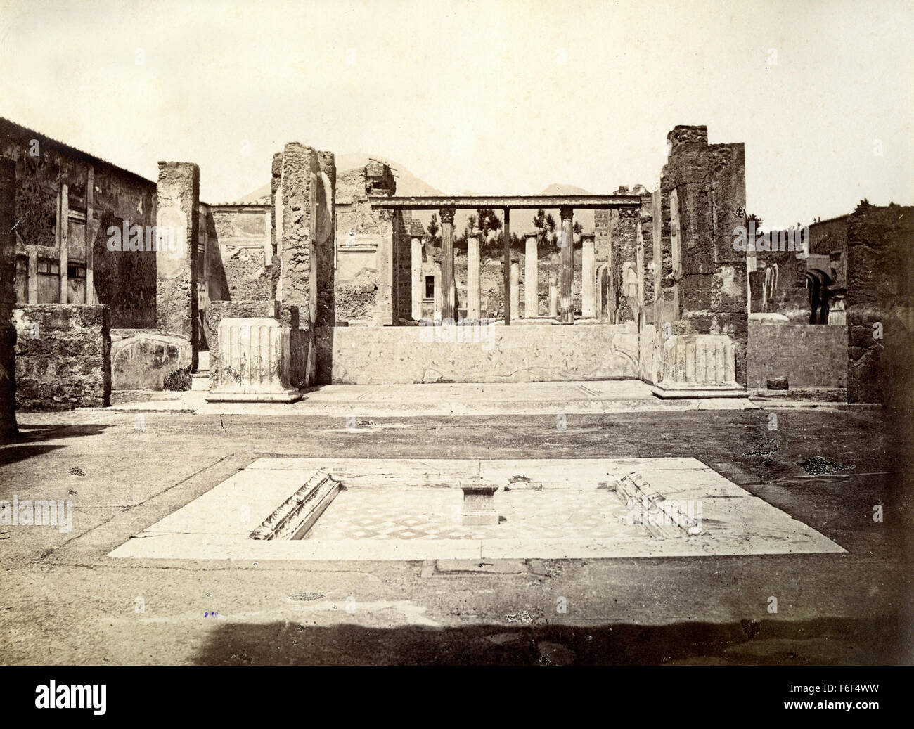 House of the Faun, Pompeii, Italy Stock Photo - Alamy