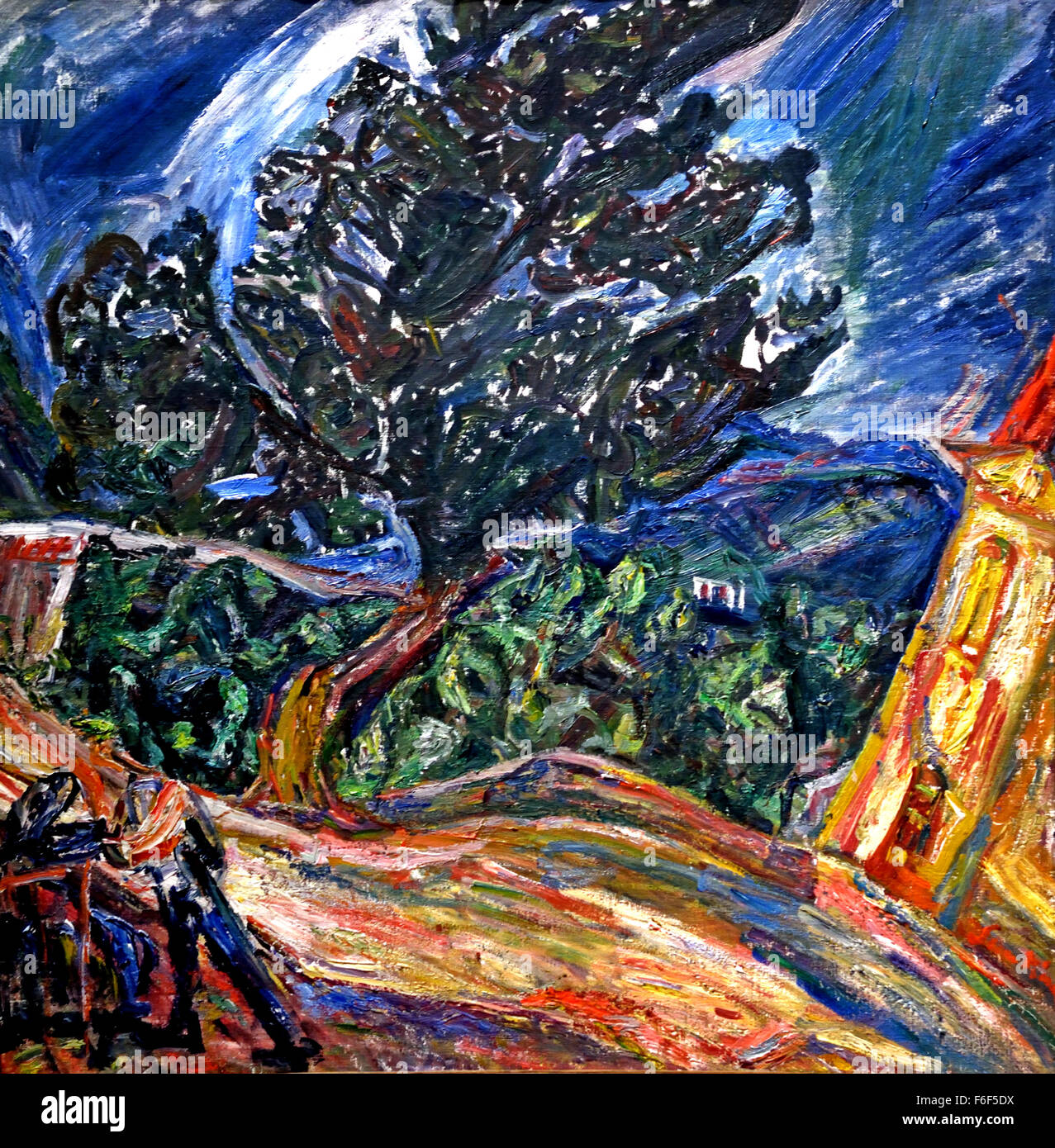 Le gros arbre bleu hi-res stock photography and images - Alamy