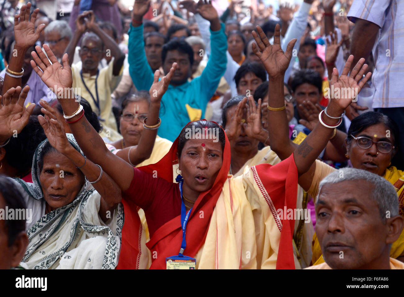 Kolkata, India. 16th Nov, 2015. Kirtan and Bhakti Geeti singer from ...