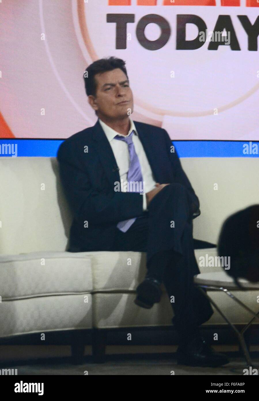 New York, NY, USA. 17th Nov, 2015. Charlie Sheen in attendance for ...