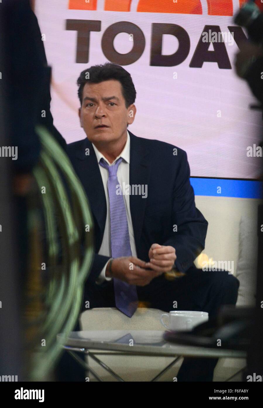 New York, NY, USA. 17th Nov, 2015. Charlie Sheen in attendance for ...