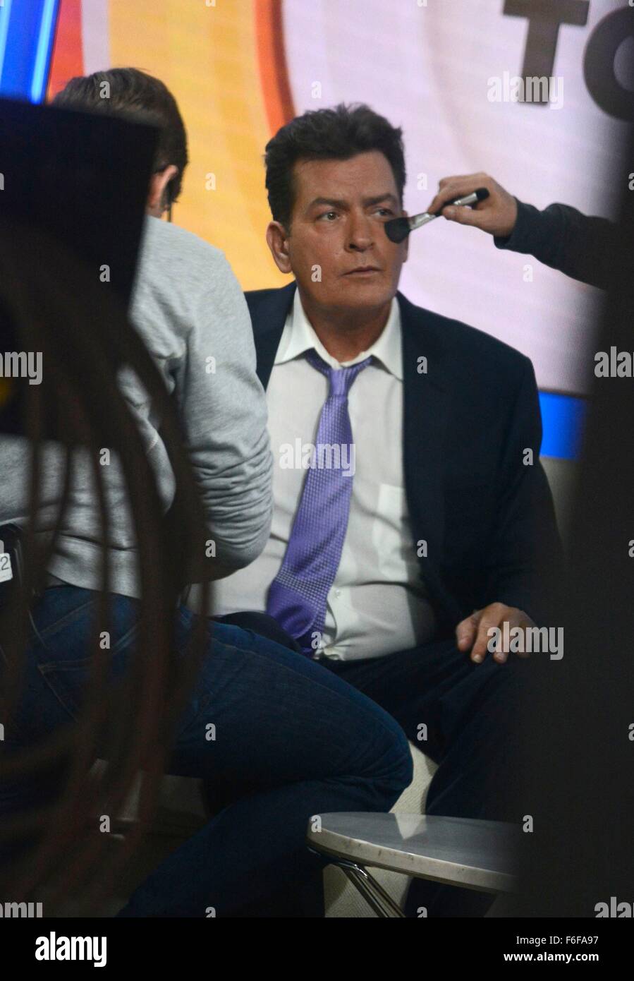 New York, NY, USA. 17th Nov, 2015. Charlie Sheen in attendance for ...