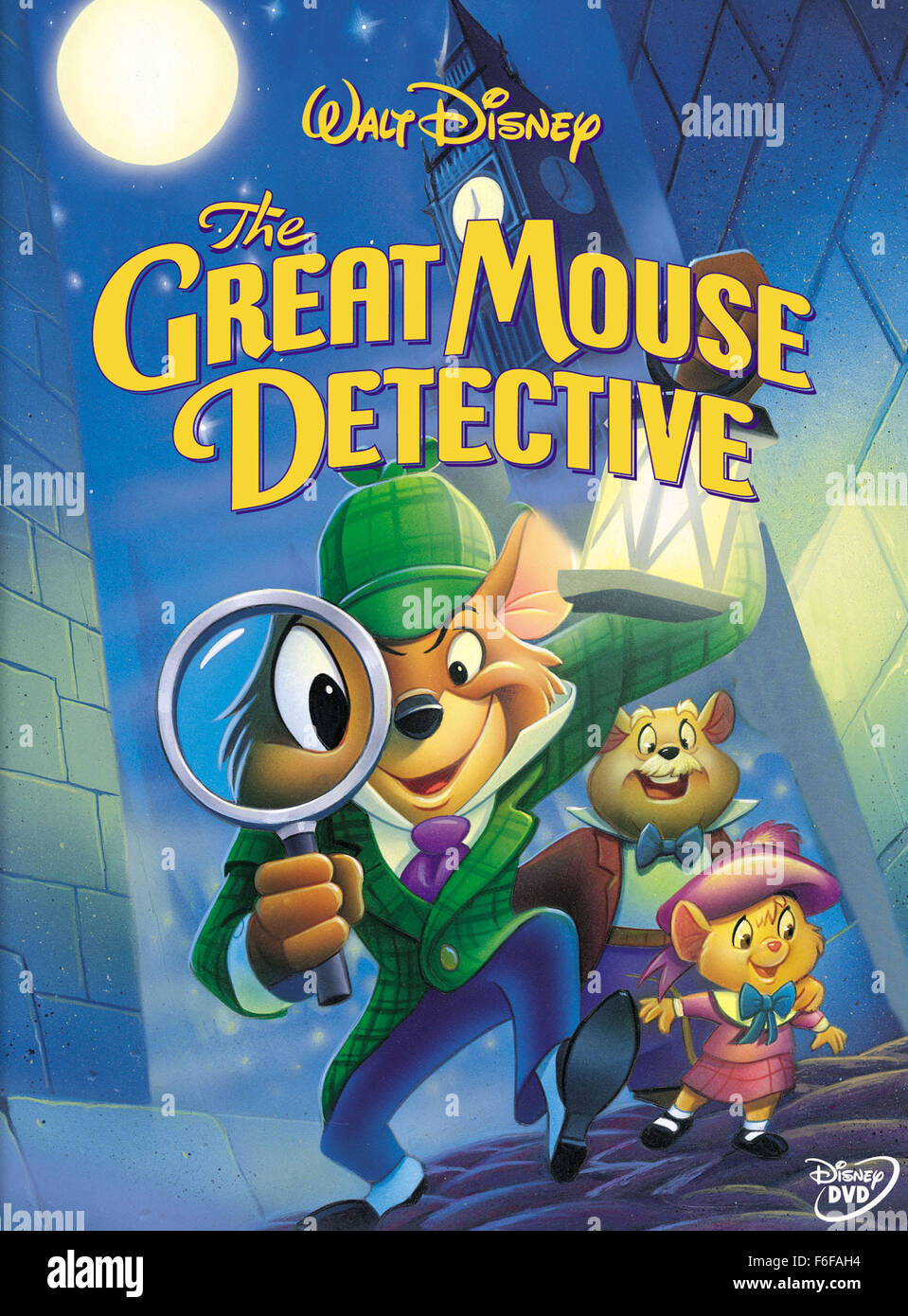Jul 02, 1986; Los Angeles, CA, USA; Art cover for 'The Mouse Detectives ...
