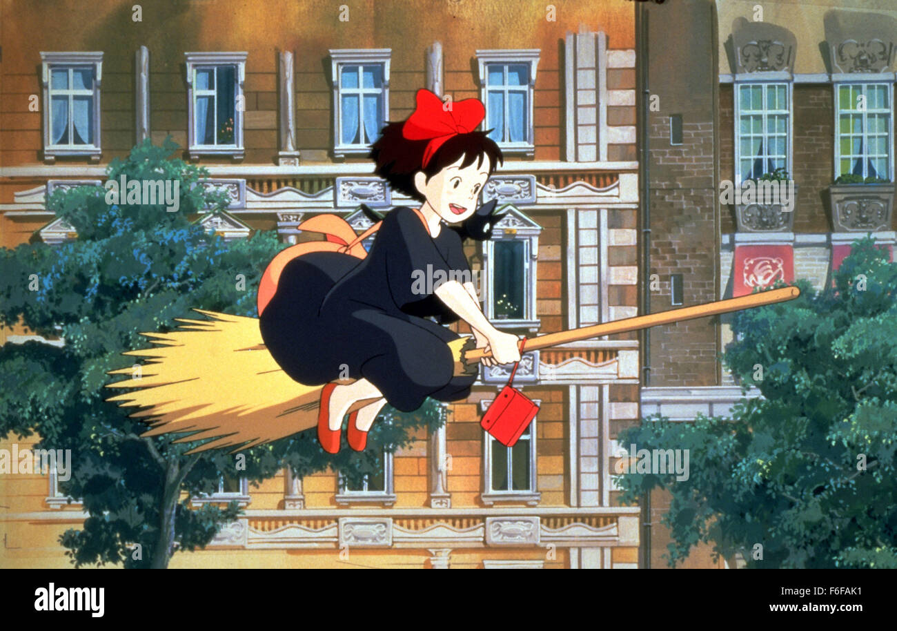Aug 02 1986 Tokyo Japan A Scene From Kikis Delivery Service