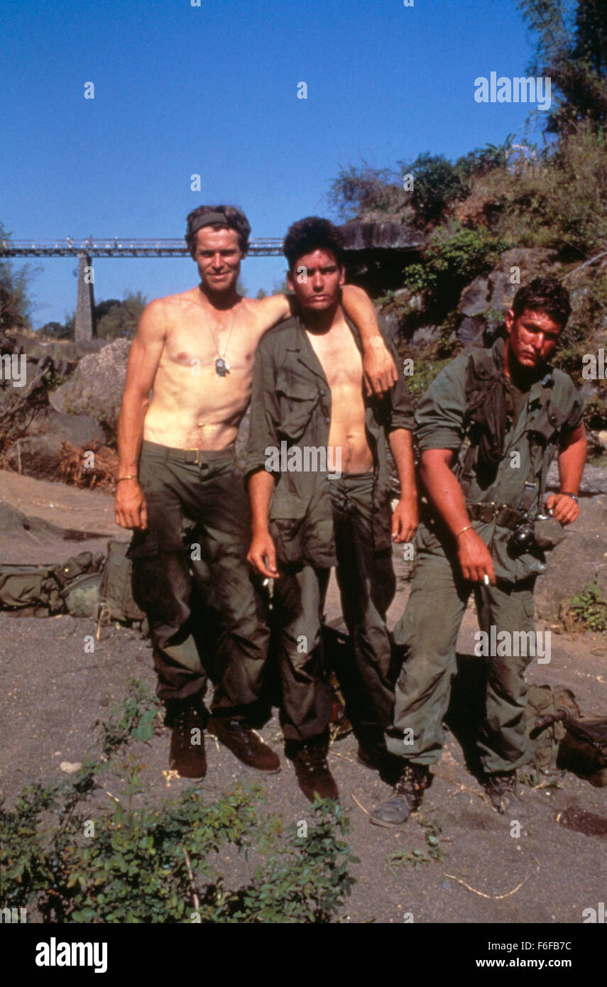 RELEASE DATE: December 24, 1986 MOVIE TITLE: Platoon STUDIO: Orion ...