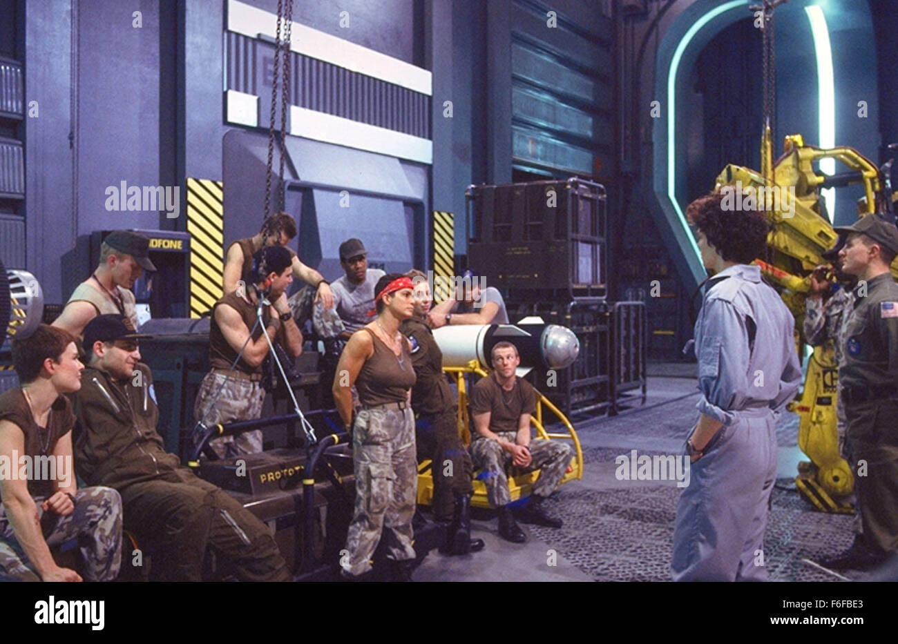 Feb 01, 1986; Hollywood, CA, USA; Image from James Cameron's sci-fi ...