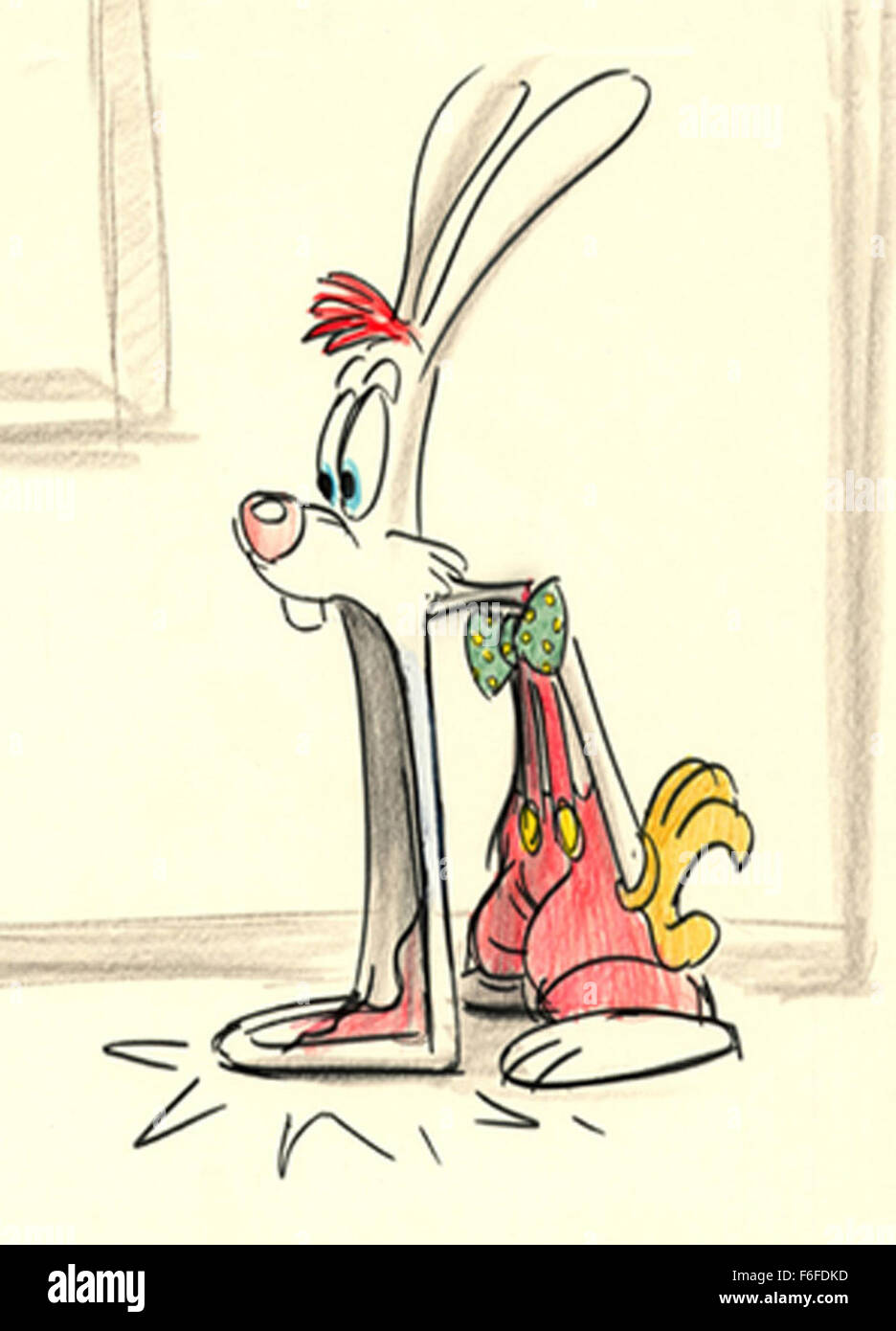 Jun 24, 1988; Los Angeles, CA, USA; A scene from 'Who Framed Roger ...