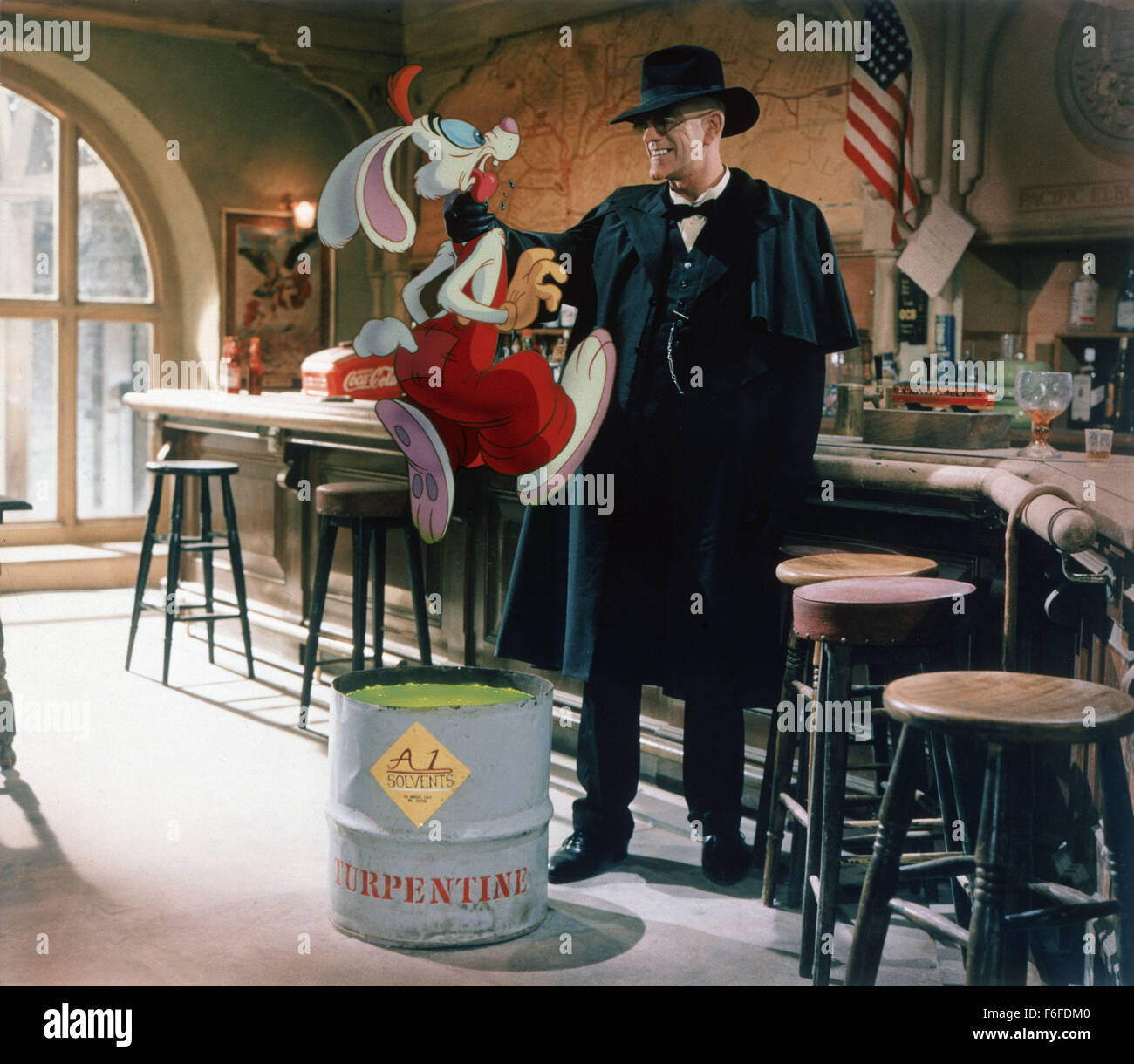 Jun 24 1988 Los Angeles Ca Usa Actor Bob Hoskins As Eddie Valiant