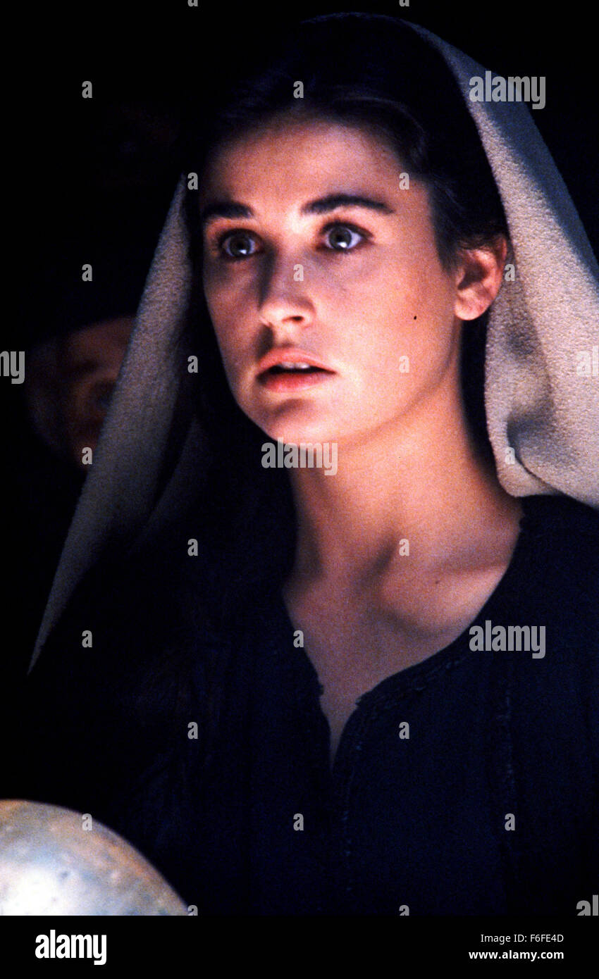 Aug 13, 1988; Hollywood, CA, USA; DEMI MOORE stars as Abby Quinn in the ...
