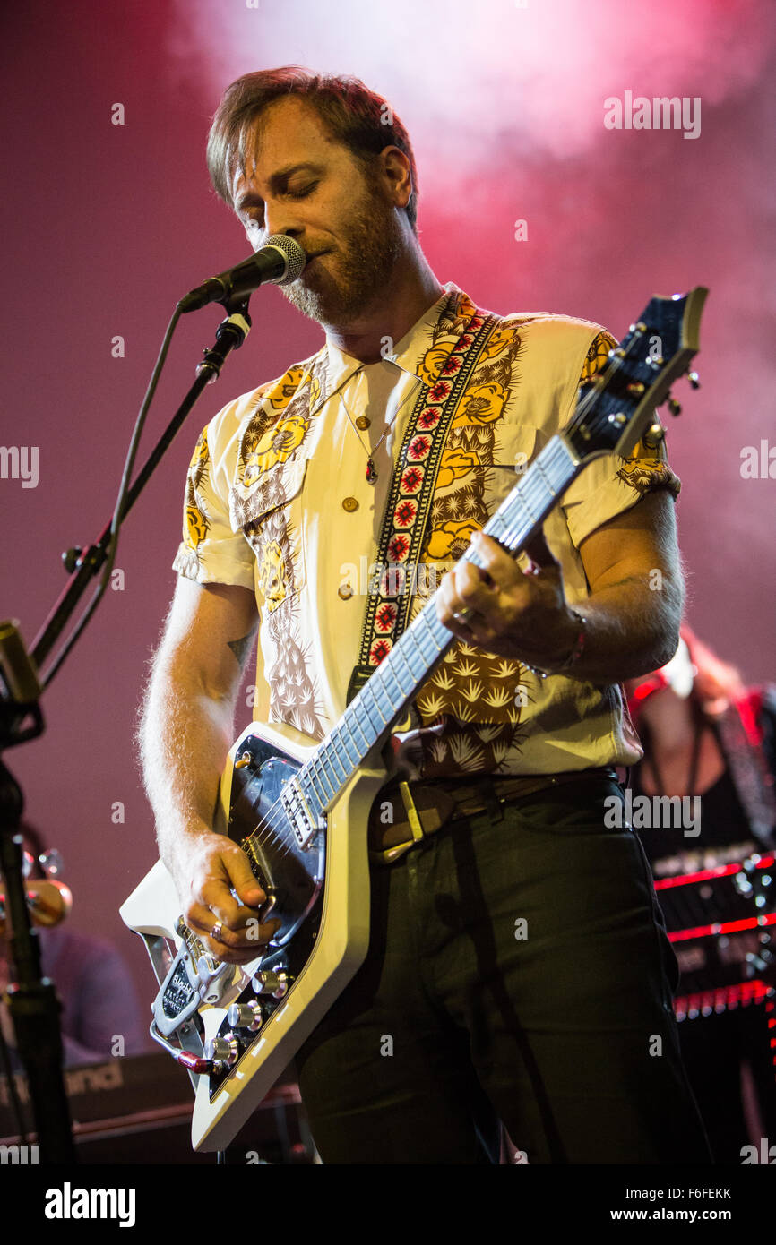 Milan, Italy. 16th Nov 2015. The American rock band THE ARCS a side ...