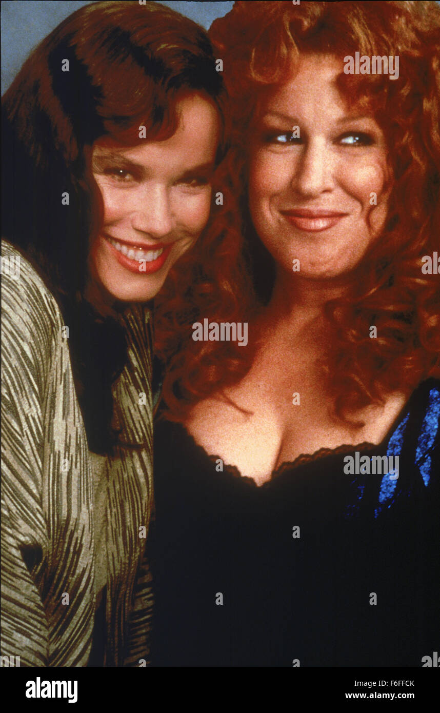 Dec 21, 1988; Newport Beach, CA, USA; BARBARA HERSHEY and BETTE MIDLER ...