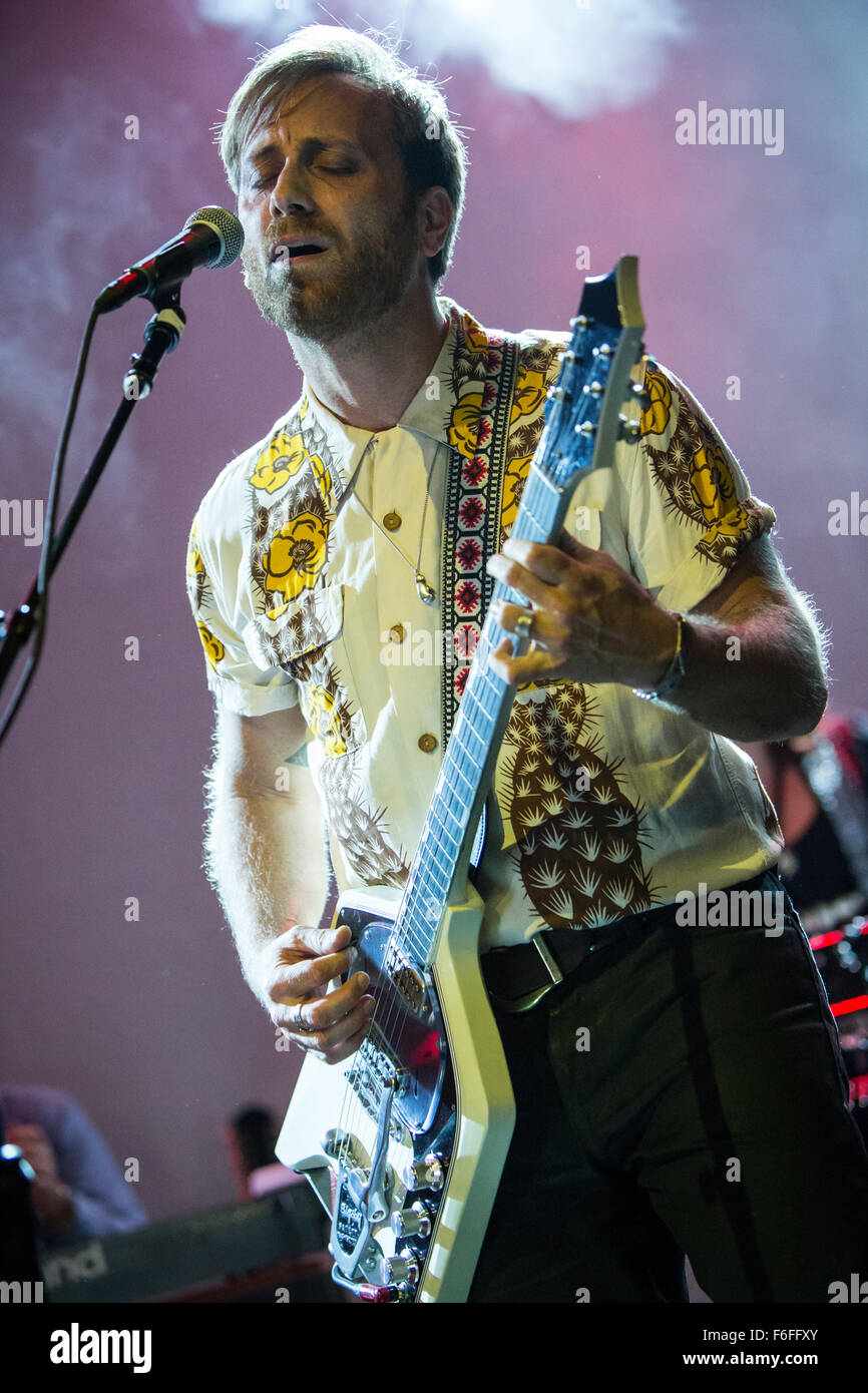 Milan, Italy. 16th Nov 2015. The American rock band THE ARCS a side ...