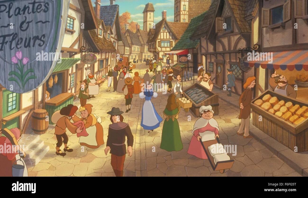 Beauty and the beast disney 1991 hi-res stock photography and images ...