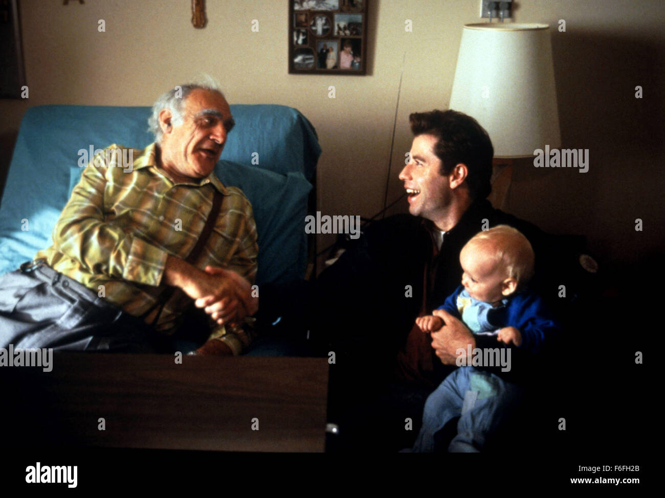 Aug 13, 1989; Hollywood, CA, USA; JOHN TRAVOLTA and ABE VIGODA star as ...