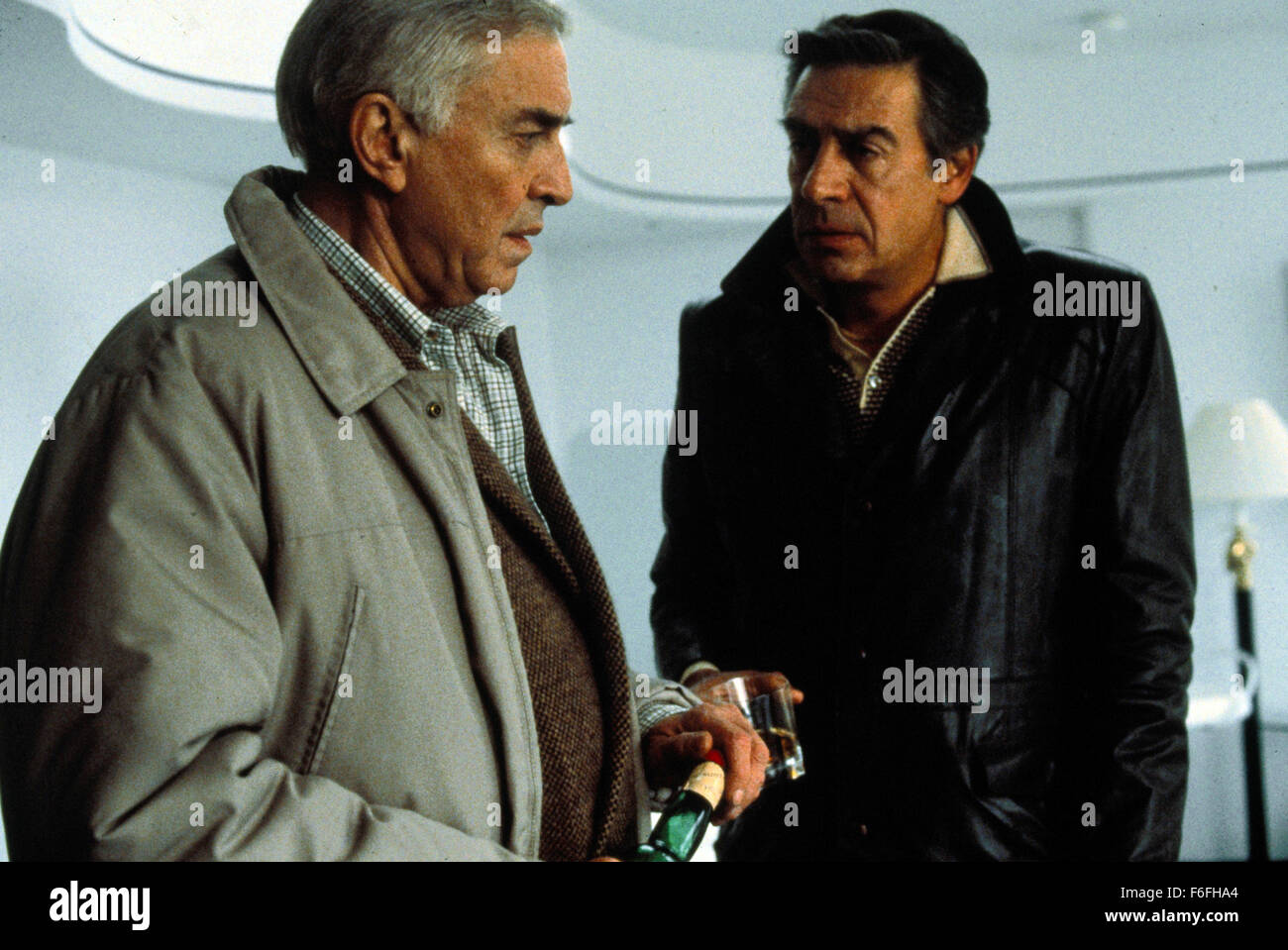 Oct 13, 1989; New York, NY, USA; MARTIN LANDAU (left) as Judah ...