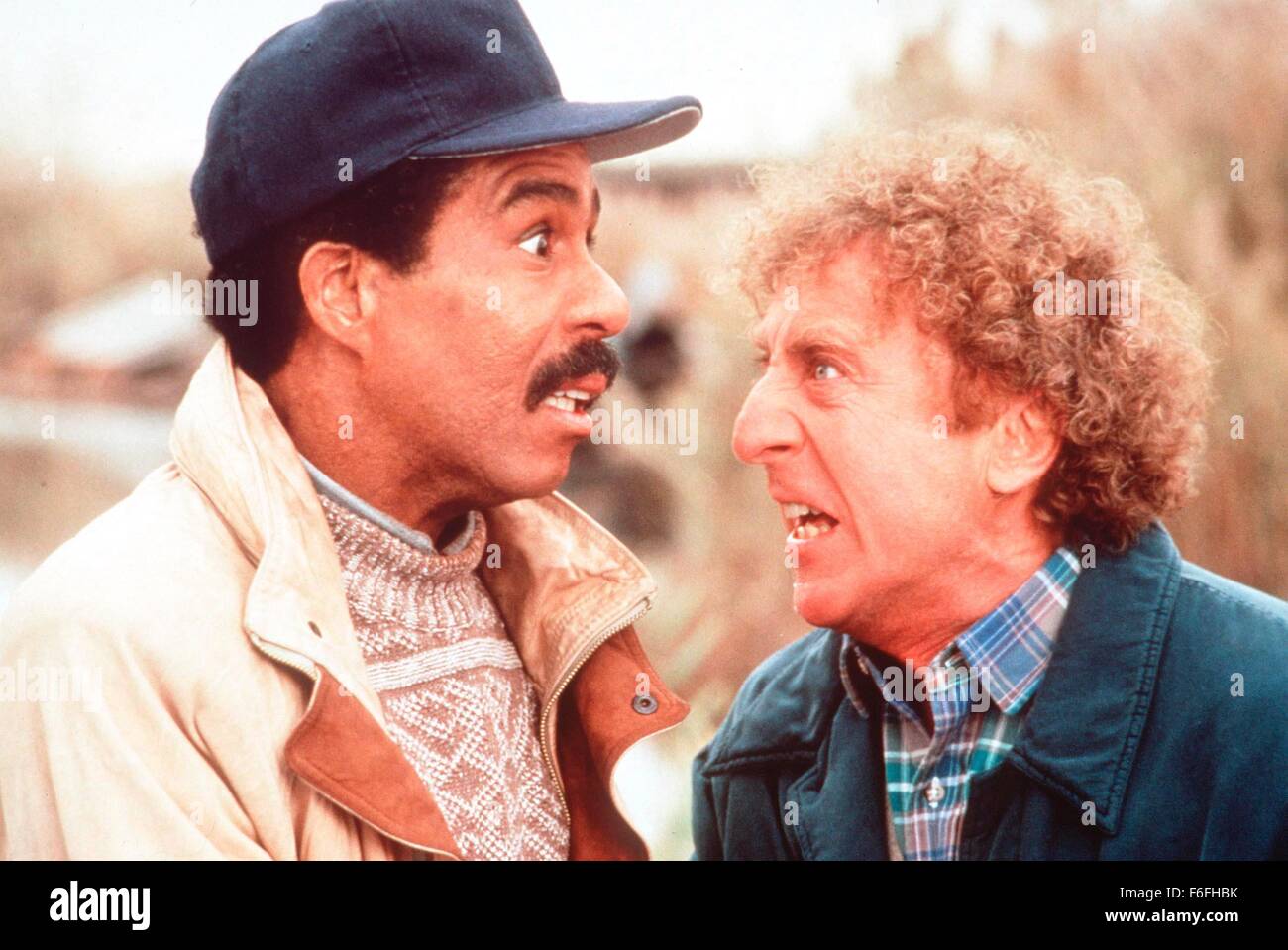 Nov 07, 1989; Hollywood, CA, USA; GENE WILDER as Dave Lyons and RICHARD ...