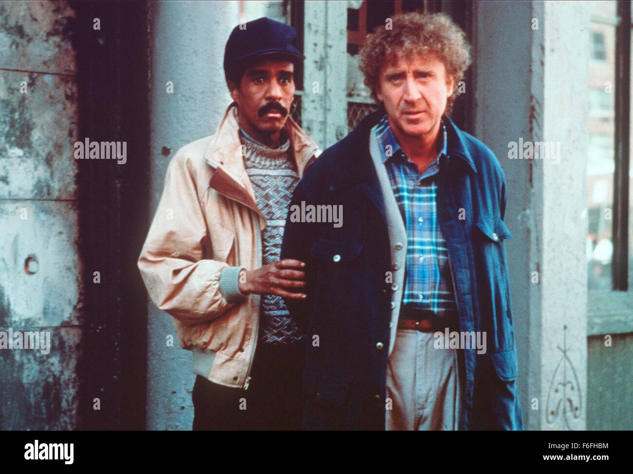 Nov 07, 1989; Hollywood, CA, USA; GENE WILDER as Dave Lyons and RICHARD ...
