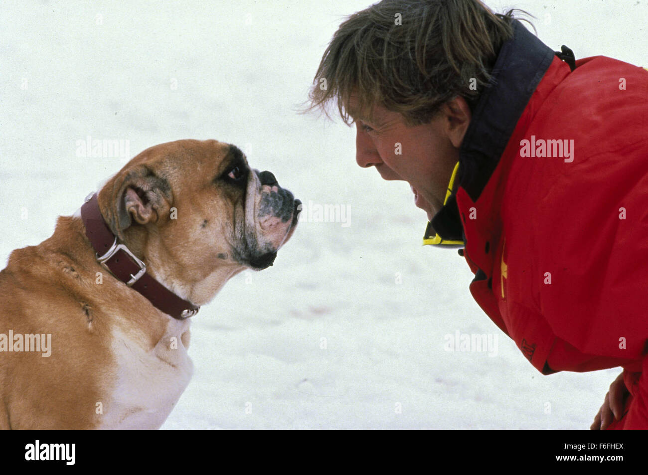 Jan 12, 1990; Park City, UT, USA; Pictured: A scene from 'Ski Patrol ...
