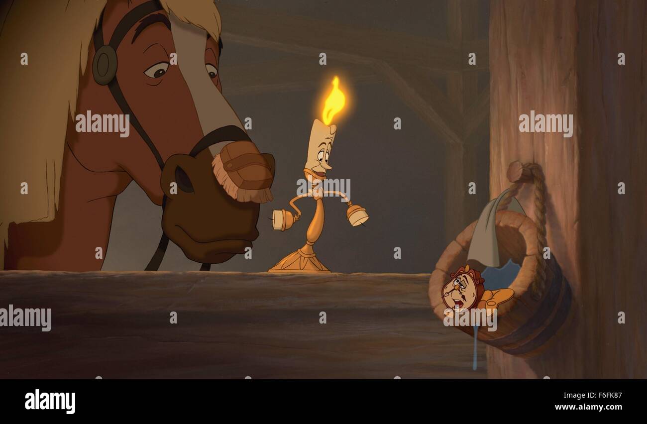 Beauty And The Beast Maurice On Horse