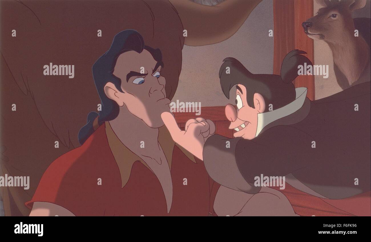 Gaston beauty and the beast disney 1991 hi-res stock photography and ...