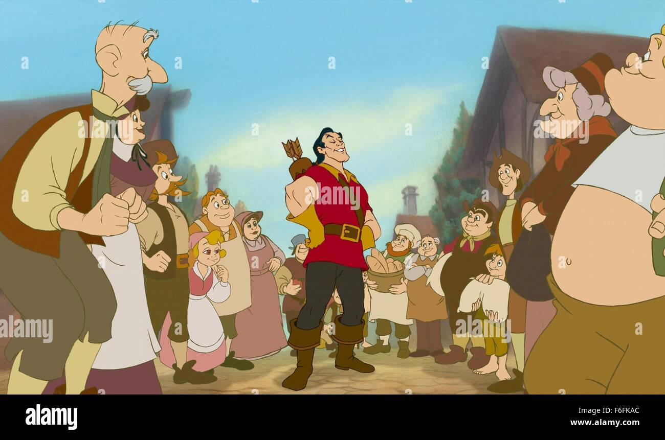 Beauty and the beast disney 1991 hi-res stock photography and images ...