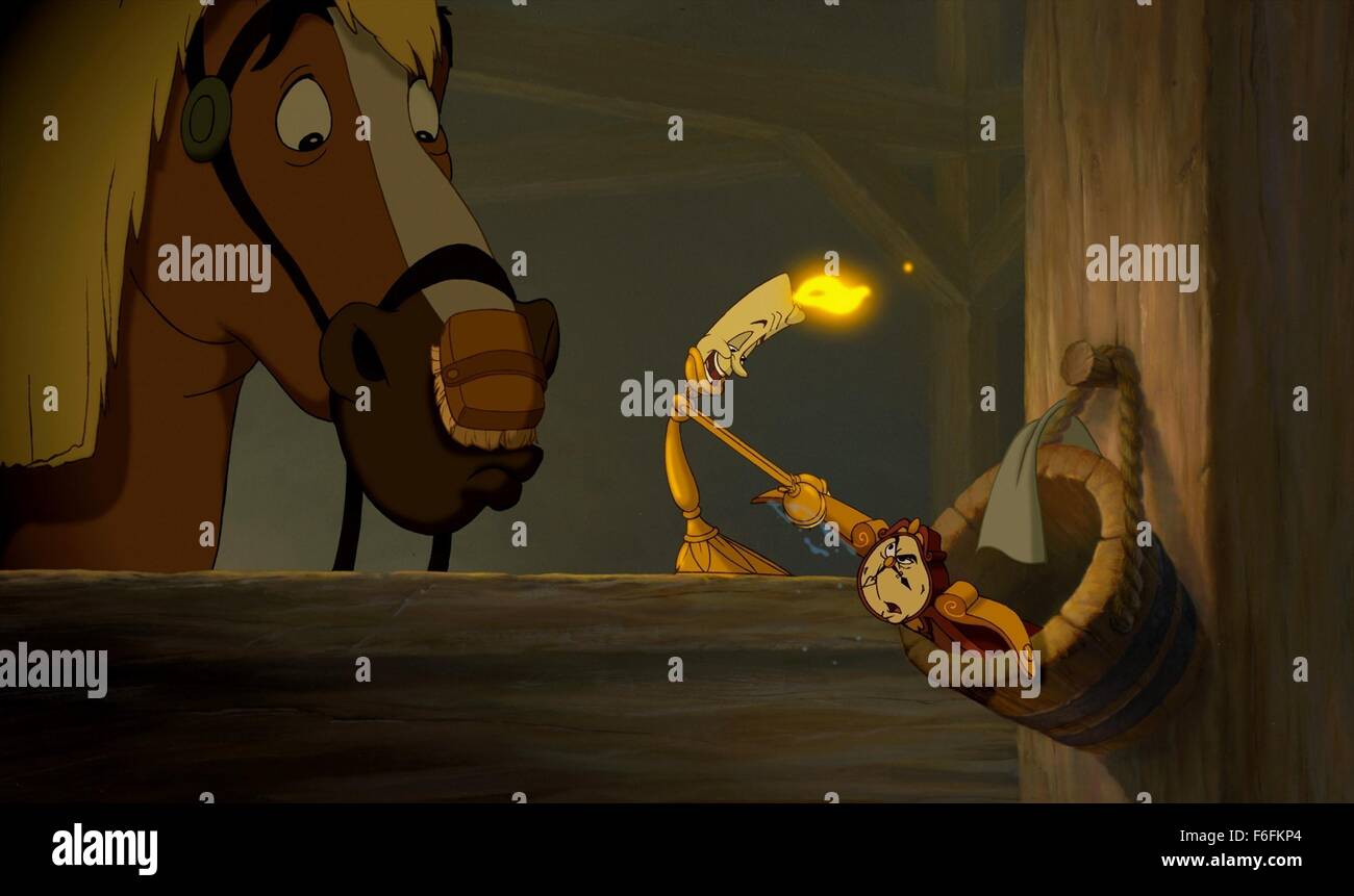 Beauty And The Beast Maurice On Horse