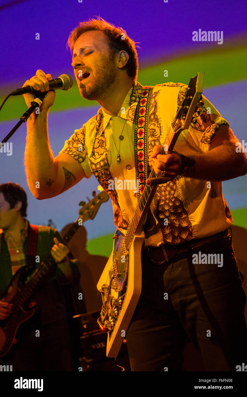 Milan, Italy. 16th Nov 2015. The American rock band THE ARCS a side ...