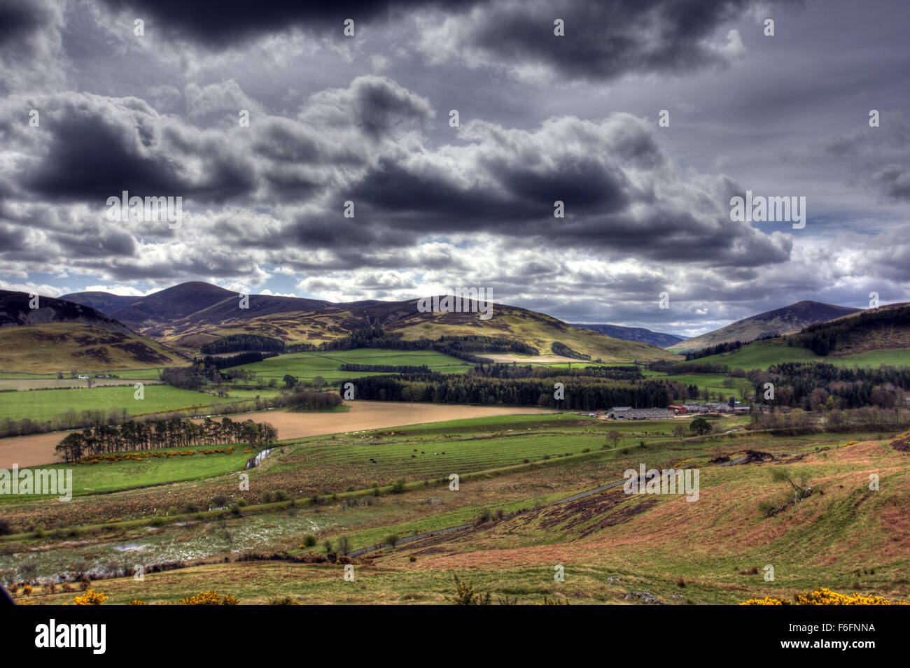 View in scottish borders hi-res stock photography and images - Alamy