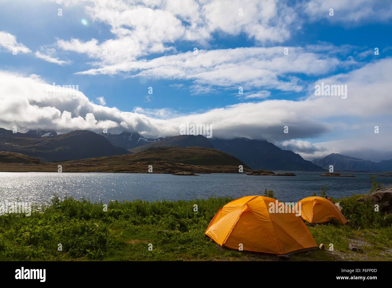 Tent norway summer hi-res stock photography and images - Alamy