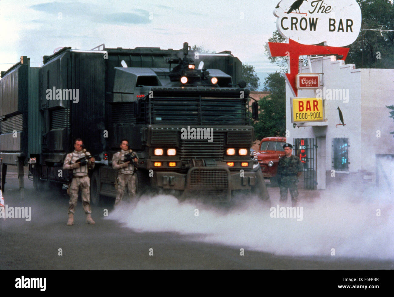 Jul 10, 1992; Ashfork, AZ, USA; Scene from the action sci-fi film ...